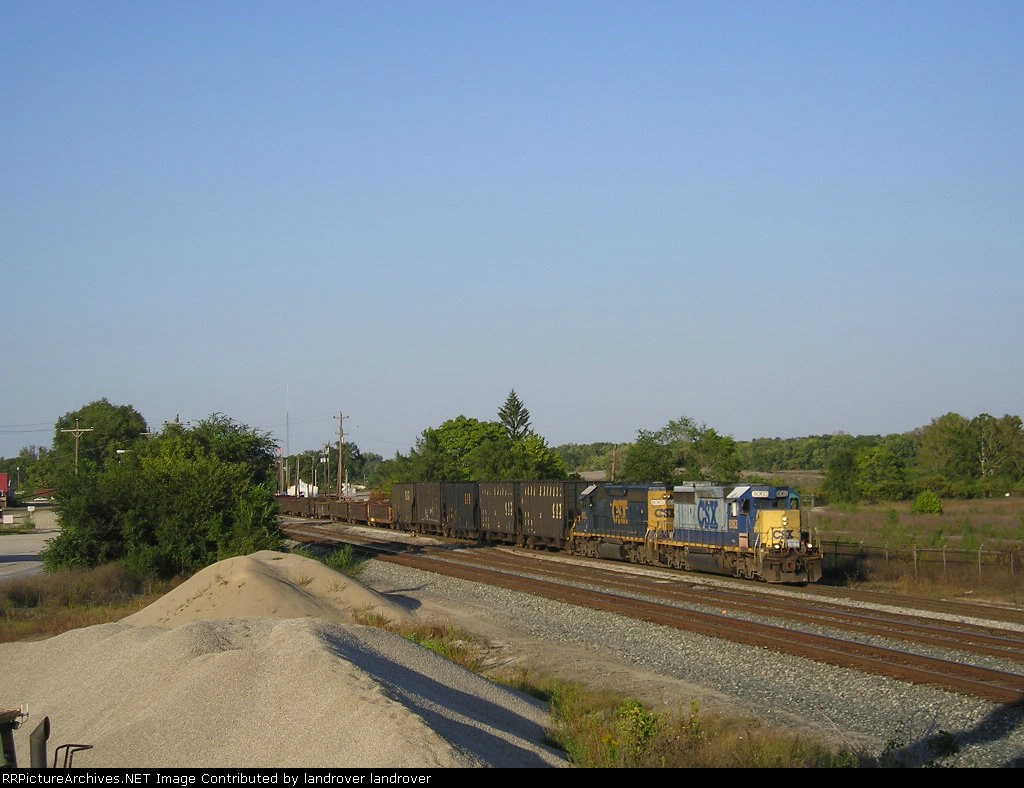 CSX J 791 With CSXT 8063 Working New River Yard